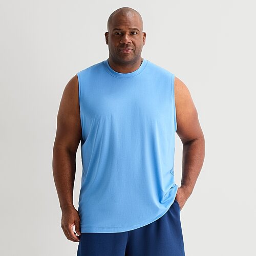 Click here for Xersion Mens Crew Neck Sleeveless Big Muscle T-Shi... prices