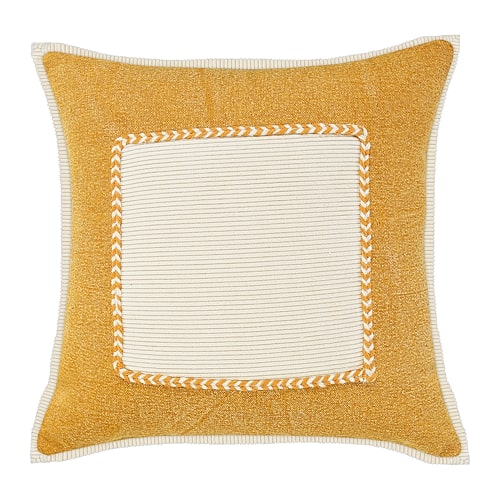 Click here for LR Home Ainara Square Throw Pillow  One Size  Yell... prices