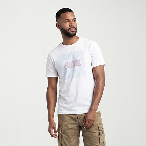 Click here for PUMA Mens Crew Neck Short Sleeve Regular Fit Graph... prices
