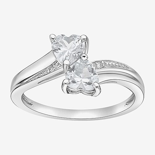 Click here for Womens Diamond Accent Genuine White Topaz Sterling... prices