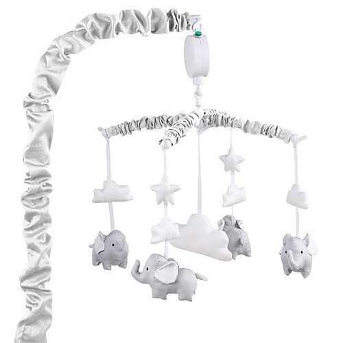 Click here for The Peanutshell Baby Mobile  One Size  Gray prices