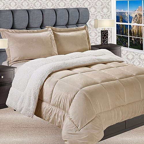 Click here for Elegant Comfort Luxury Micro-Mink Reversible Sherp... prices