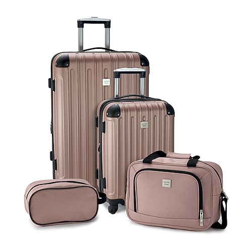 Click here for Geoffrey Beene Colorado 4-Piece Luggage Set - Blus... prices