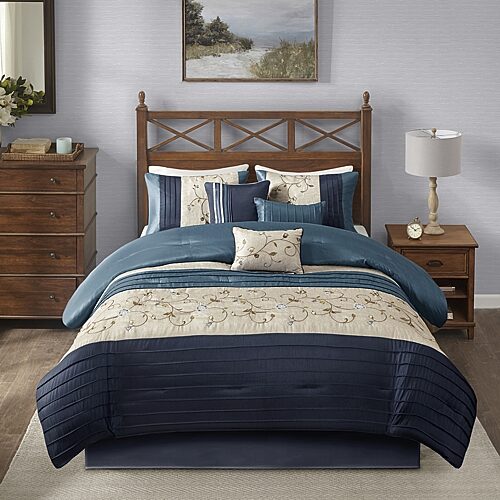 Click here for Madison Park Serene 7 Pc. Comforter Sets prices