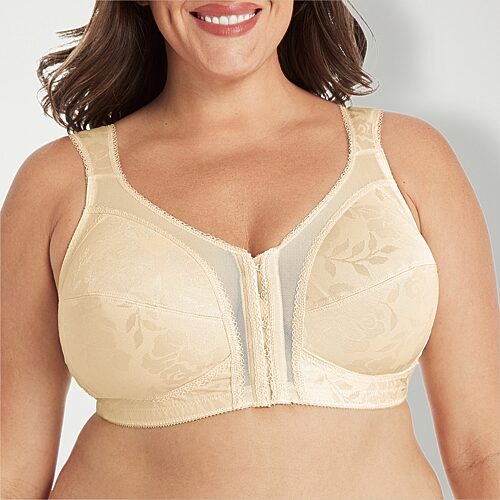 Playtex 18 Hour Front-Close With Flex Back Bra - 4695  D  Beige