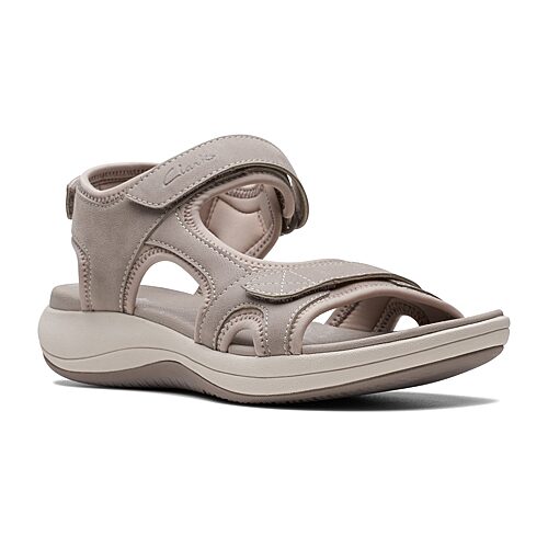Click here for Clarks Womens Mira Bay Sandals  5 Medium  Beige prices