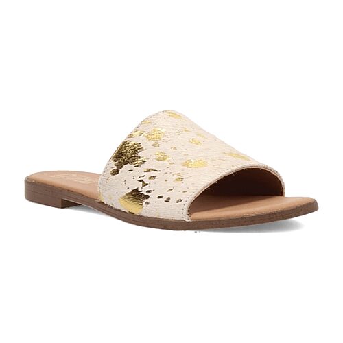Click here for Dingo Womens Moo Moo Slide Sandals  7 Medium  Yell... prices