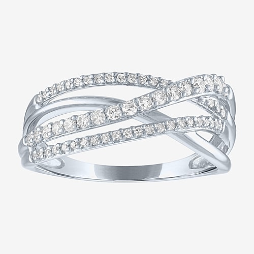 Click here for (G-H/I1-12) Womens 1/3 CT. T.W. Lab Grown White Di... prices