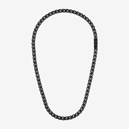 Click here for Bulova Mens Stainless Steel 24 Inch Link Chain Nec... prices