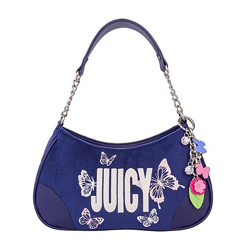 Click here for Juicy By Juicy Couture Velour Shoulder Bag  One Si... prices