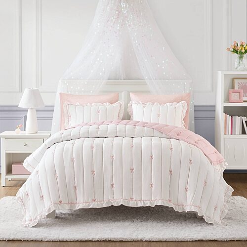 Click here for Intelligent Design Florence Embroidered Ruffle Eas... prices