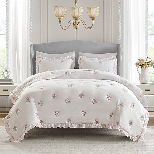 Click here for Intelligent Design Aglaia Floral Down Alternative... prices