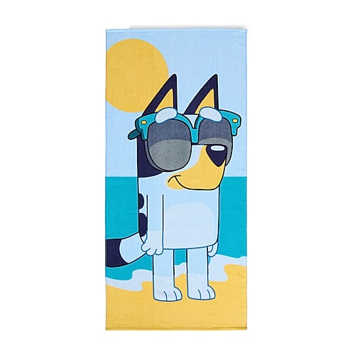 Click here for Bluey Beach Towel  One Size  Blue prices