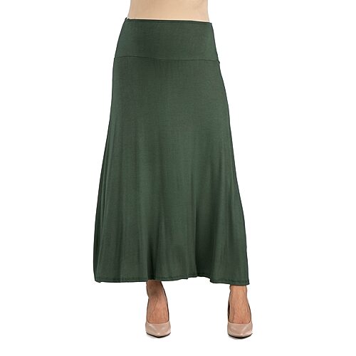 Click here for 24/7 Comfort Apparel Elastic Waist Solid Color Max... prices