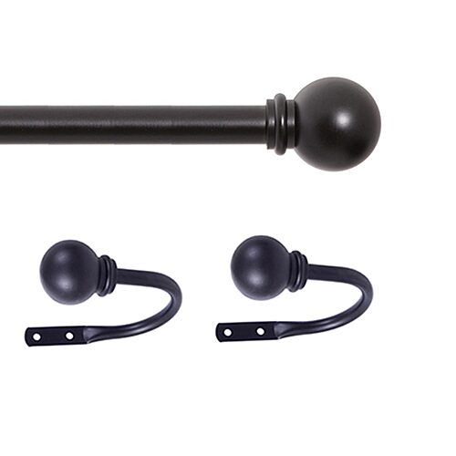 Click here for Kenney Chelsea Decorative Curtain Rod & Holdback S... prices