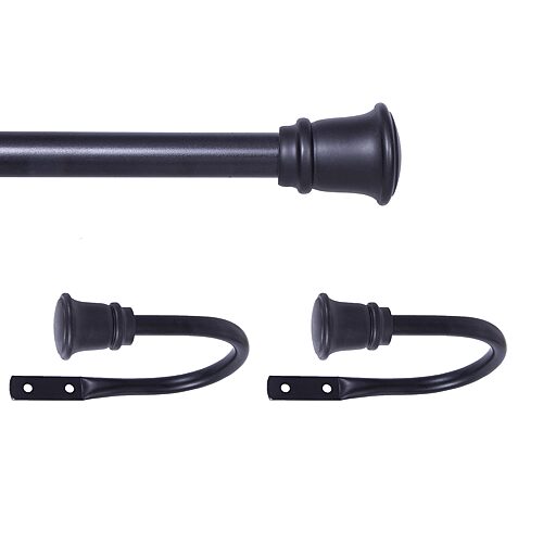 Click here for Kenney Trumpet Decorative Curtain Rod & Holdback S... prices