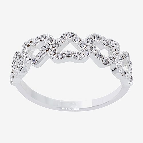 Click here for Sparkle Allure Womens Crystal Pure Silver Over Bra... prices