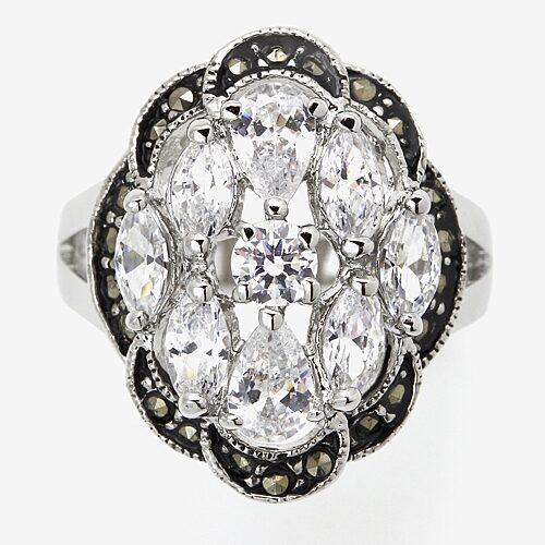 Click here for Sparkle Allure Womens Cubic Zirconia Pure Silver O... prices