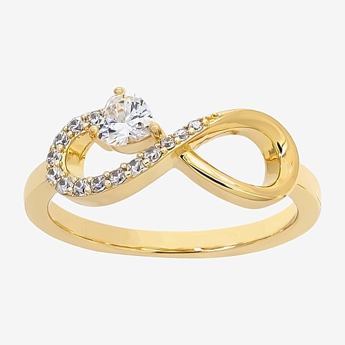 Click here for Sparkle Allure Womens 2MM Cubic Zirconia 14K Gold... prices