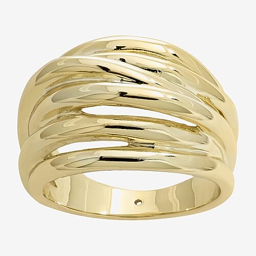 Click here for Sparkle Allure Intertwined Womens 14K Gold Over Br... prices