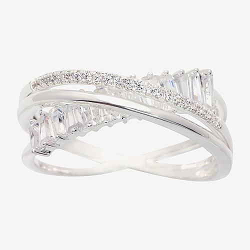 Click here for Sparkle Allure Orbit Crossover Womens Cubic Zircon... prices