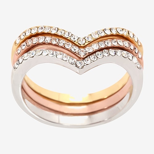 Click here for Sparkle Allure Curved Chevron Delicate Womens Crys... prices