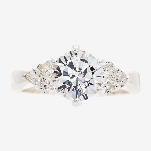 Click here for Sparkle Allure Side Stone Womens Cubic Zirconia Pu... prices