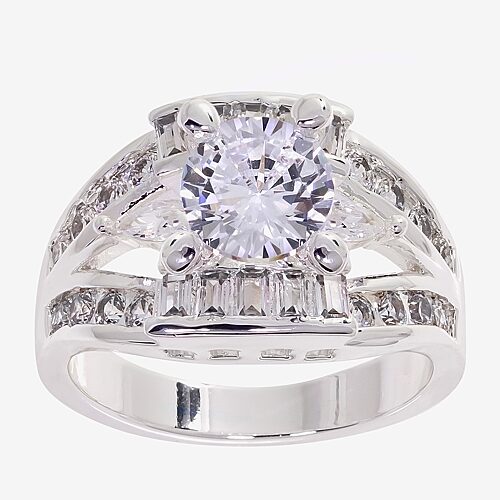 Click here for Sparkle Allure Split Shank Womens Cubic Zirconia P... prices