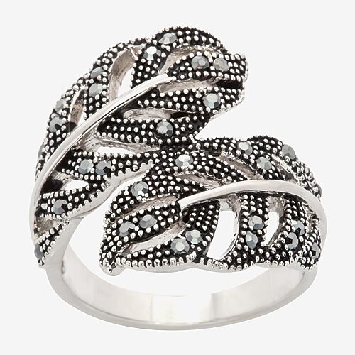 Click here for Sparkle Allure Wrap Womens 3MM Black Crystal Pure... prices