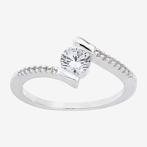 Click here for Sparkle Allure Womens Cubic Zirconia Pure Silver O... prices