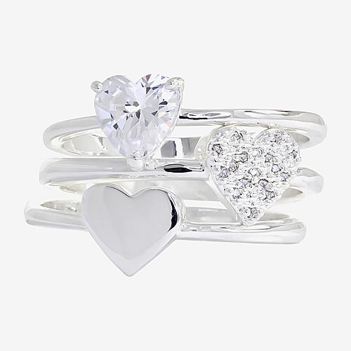 Click here for Sparkle Allure Womens Cubic Zirconia Pure Silver O... prices
