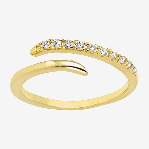 Click here for Sparkle Allure Womens Cubic Zirconia 14K Gold Over... prices