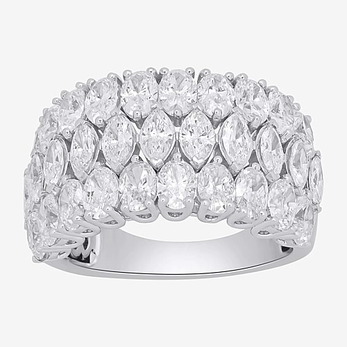 Click here for (G / Si2) Womens 4 CT. T.W. Lab Grown White Diamon... prices