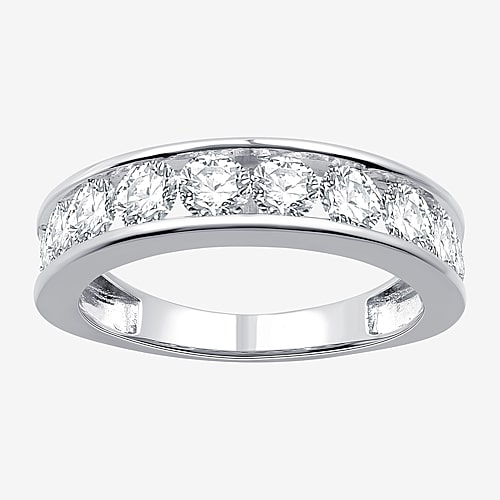 Click here for 1 1/2 CT. T.W. Lab-Grown (G / SI1-SI2) Diamond Wed... prices