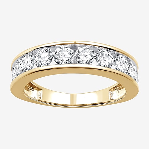 Click here for 1 1/2 CT. T.W. Lab-Grown (G / SI1-SI2) Diamond Wed... prices