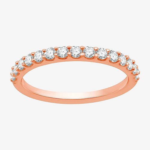 Click here for 1/2 CT. T.W. Lab-Grown Diamond Wedding Band in 10K... prices