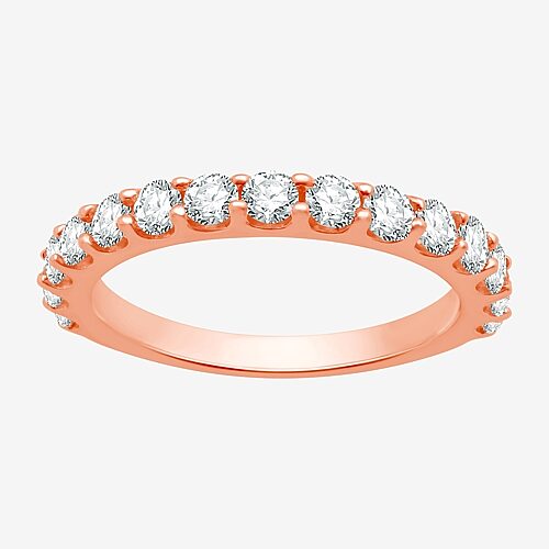 Click here for 1 CT.T.W. Lab-Grown Diamond Wedding Band in 10K or... prices