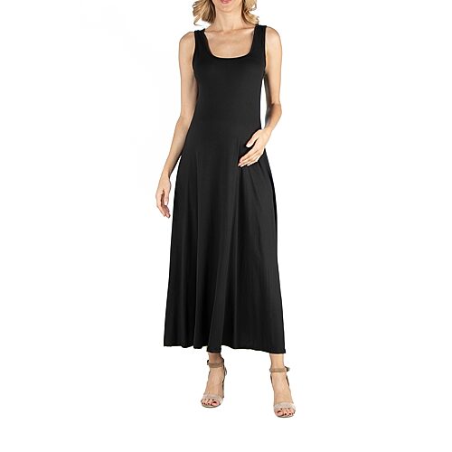 Click here for 24/7 Comfort Apparel Slim Fit A Line Sleeveless Ma... prices