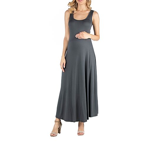 Click here for 24/7 Comfort Apparel Slim Fit A Line Sleeveless Ma... prices