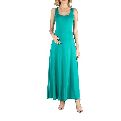 Click here for 24/7 Comfort Apparel Slim Fit A Line Sleeveless Ma... prices