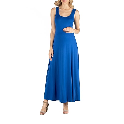 Click here for 24/7 Comfort Apparel Slim Fit A Line Sleeveless Ma... prices