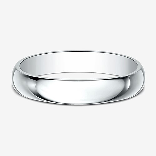 Click here for Mens 4MM 10K Gold Wedding Band  12 1/2  White prices