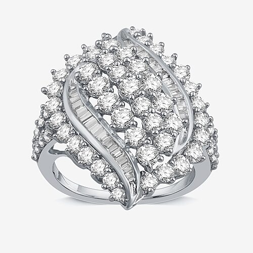 Click here for Womens 3 CT. T.W. Natural White Diamond 10K Gold C... prices