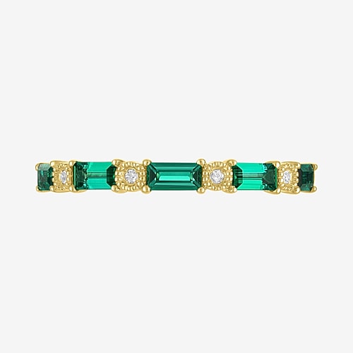 Click here for Womens Diamond Accent Lab Created Green Emerald 10... prices