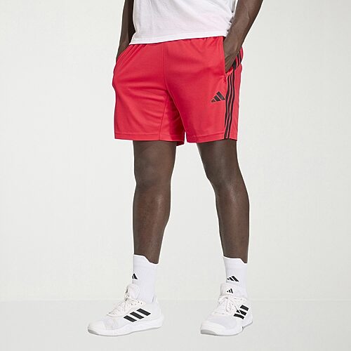Click here for adidas Essential 3 Stripe Mens 7 Workout Shorts  M... prices