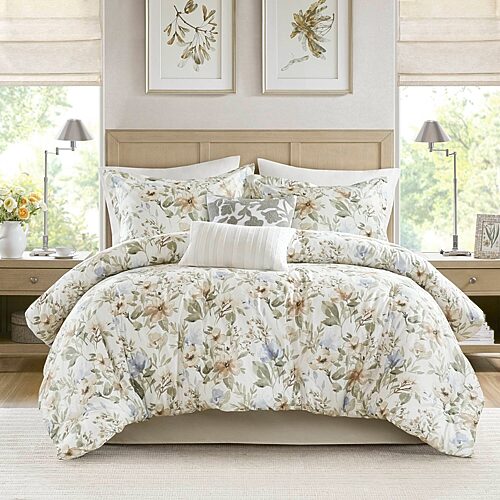 Click here for Harbor House Herbal Cotton Sateen Print Oversized... prices