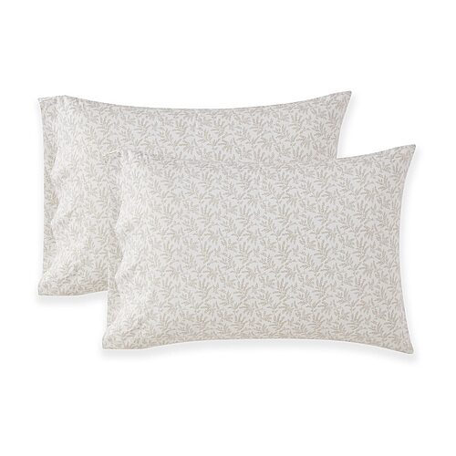 Click here for Martha Stewart Cotton Percale Pillowcase  One Size... prices
