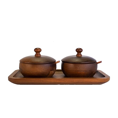 Click here for BergHOFF Acacia Wooden 5-pc. Stackable Spice Holde... prices
