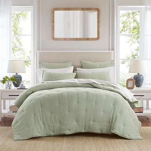 Click here for Harbor House Breeze Cotton Embroidered 3-Pc. Quilt... prices