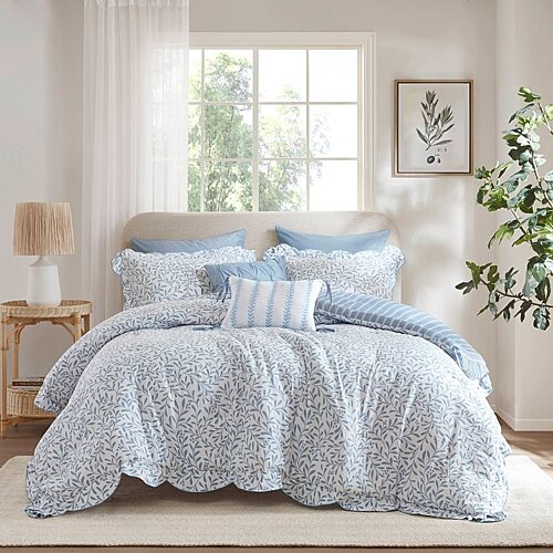 Click here for Madison Park Eamon Print 5-pc. Midweight Down Alte... prices